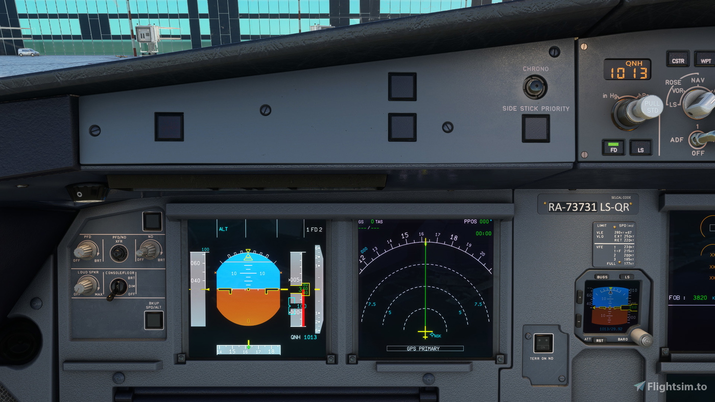 [A32NX] FBW A320 Aeroflot (RA-73731) for Microsoft Flight Simulator | MSFS