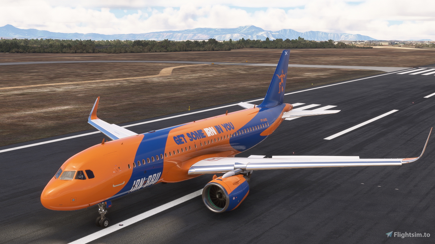 [A32NX] FBW A320 IRN-BRU "PT-AHS" (Fictional) for Microsoft Flight ...