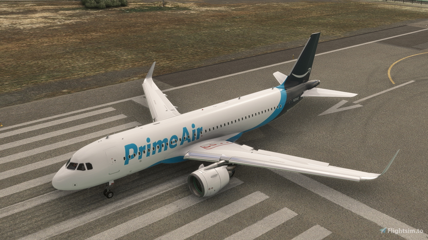 [A32NX] FBW A320 Prime Air "N311AZ" (Fictional) for Microsoft Flight ...