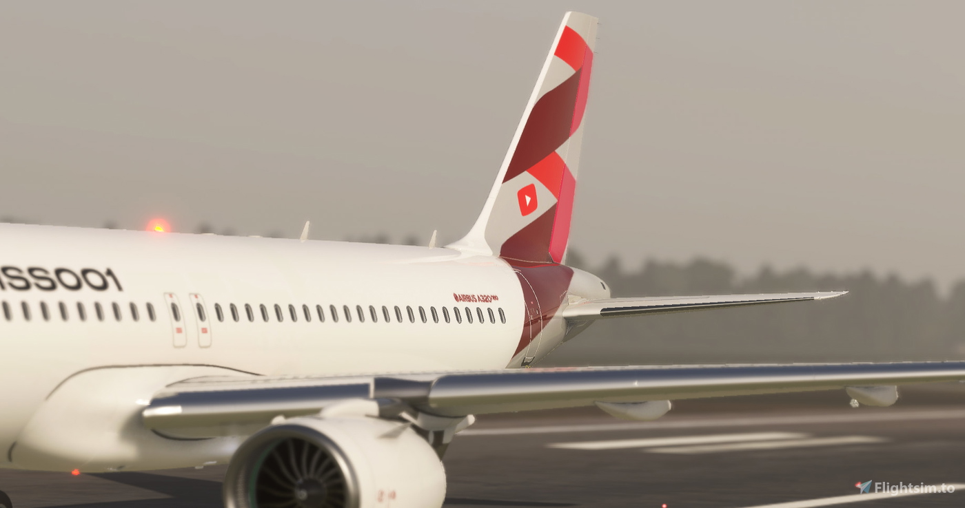 [A32NX] FBW SWISS001 LIVERY for Microsoft Flight Simulator | MSFS