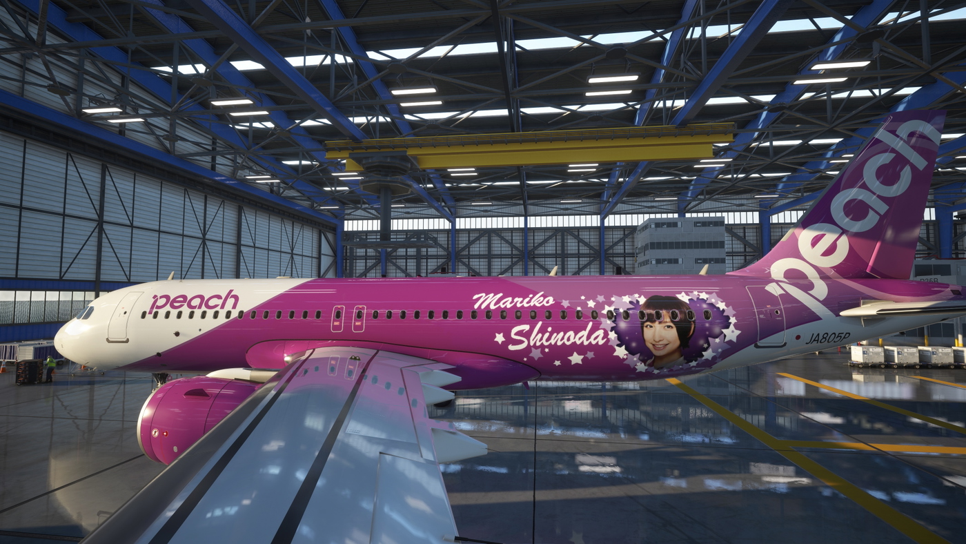 [A32NX] FlyByWire | Airbus A320neo Peach Aviation Mariko Ver for ...