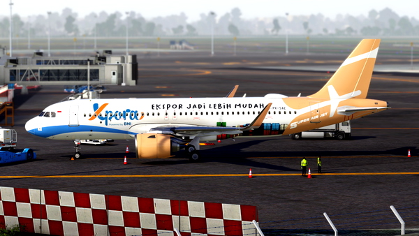 [A32NX] FlyByWire A320 | Indonesia Air Asia PK-AZT |8K for Microsoft ...