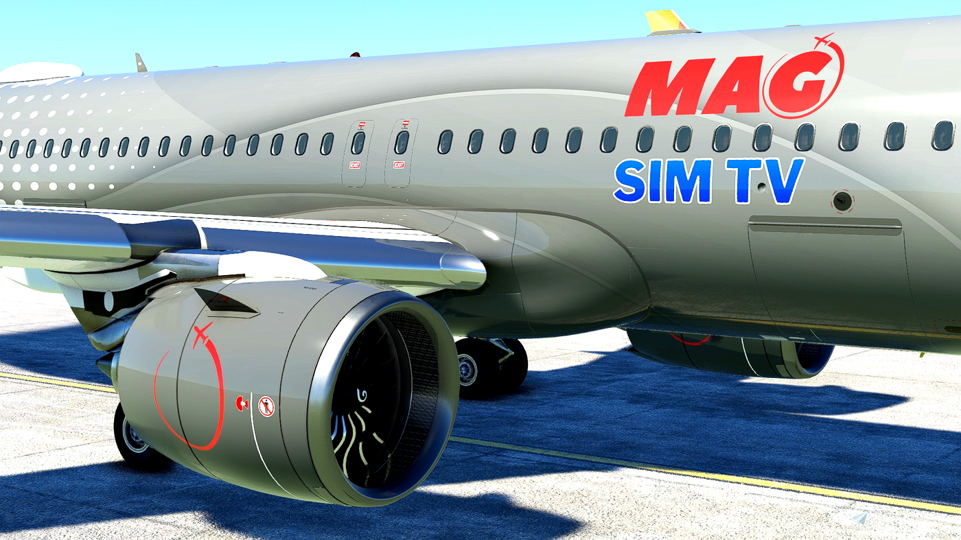 [A32NX] Mag Sim TV for Microsoft Flight Simulator | MSFS