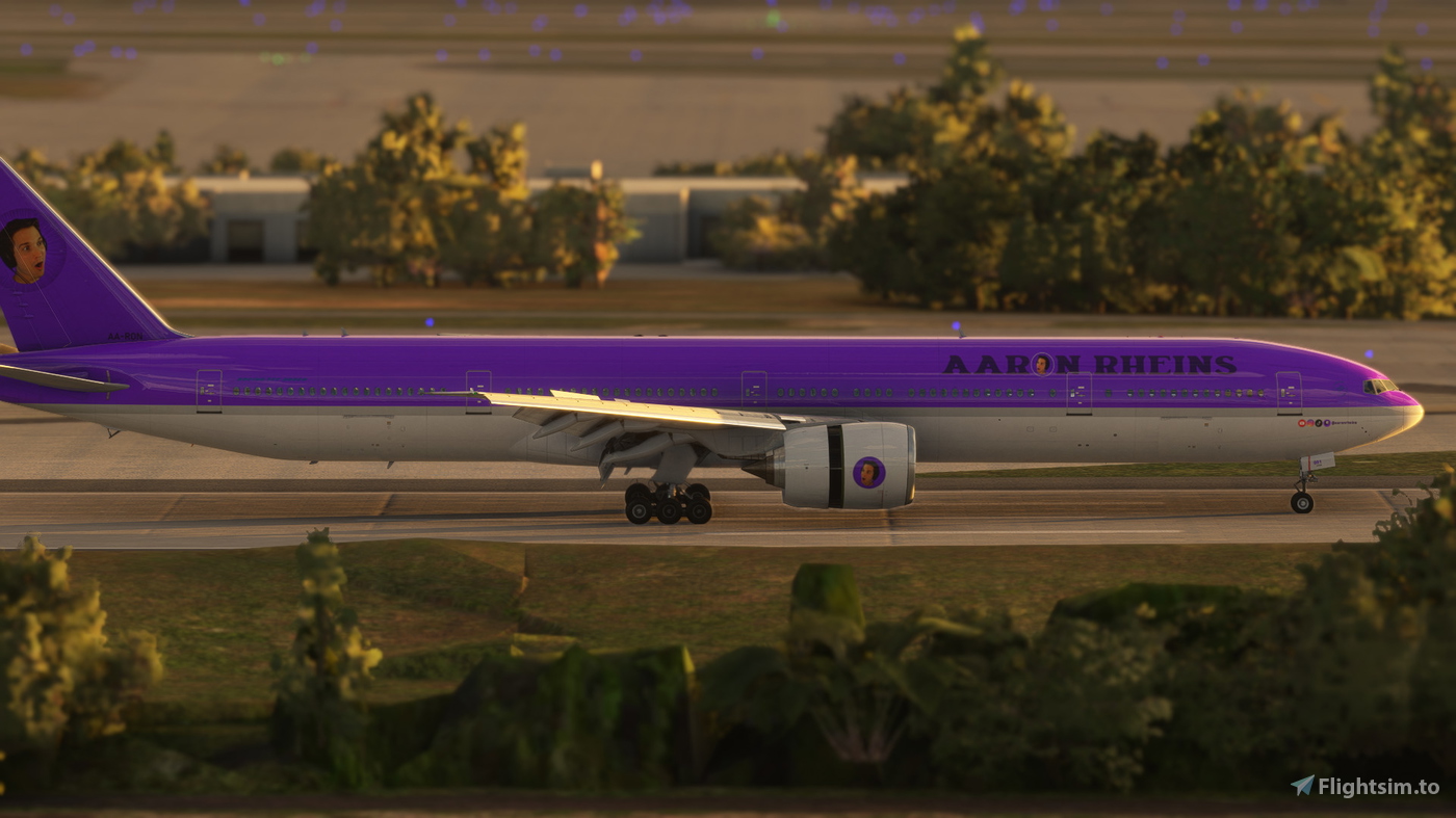 Aaron Rheins PMDG 777-300ER | AA-RON for Microsoft Flight Simulator | MSFS