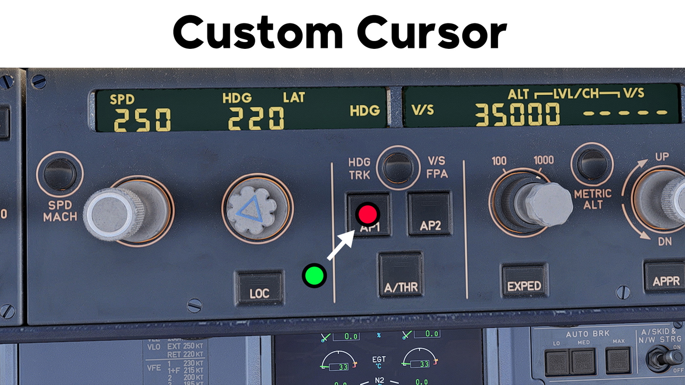 Achro's Cursor Mod for Microsoft Flight Simulator | MSFS