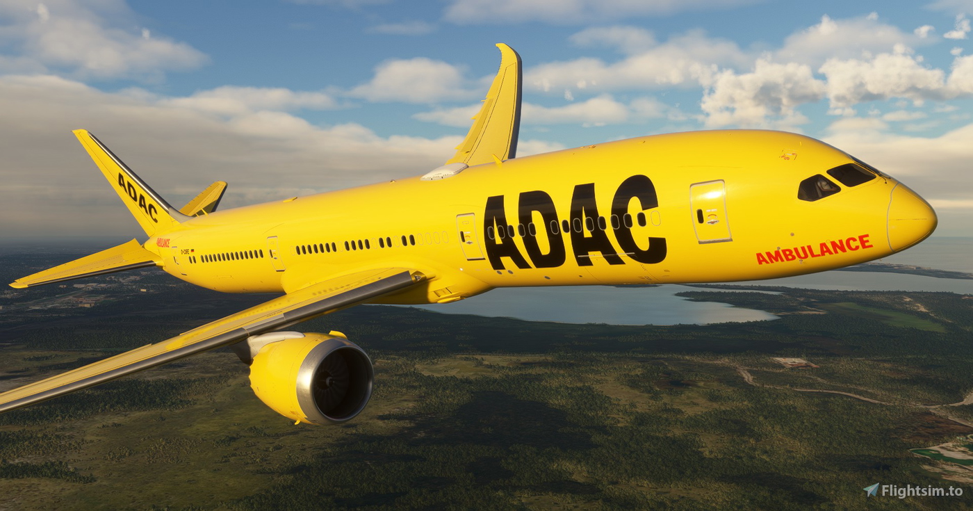 ADAC Ambulance Service Horizon Simulations 787-9 GE for Microsoft ...