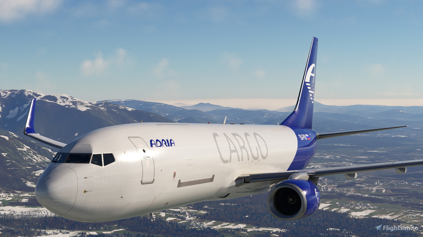 Adria Airways Cargo S5-FVB [8K] - PMDG 737-800BCF für Microsoft Flight ...