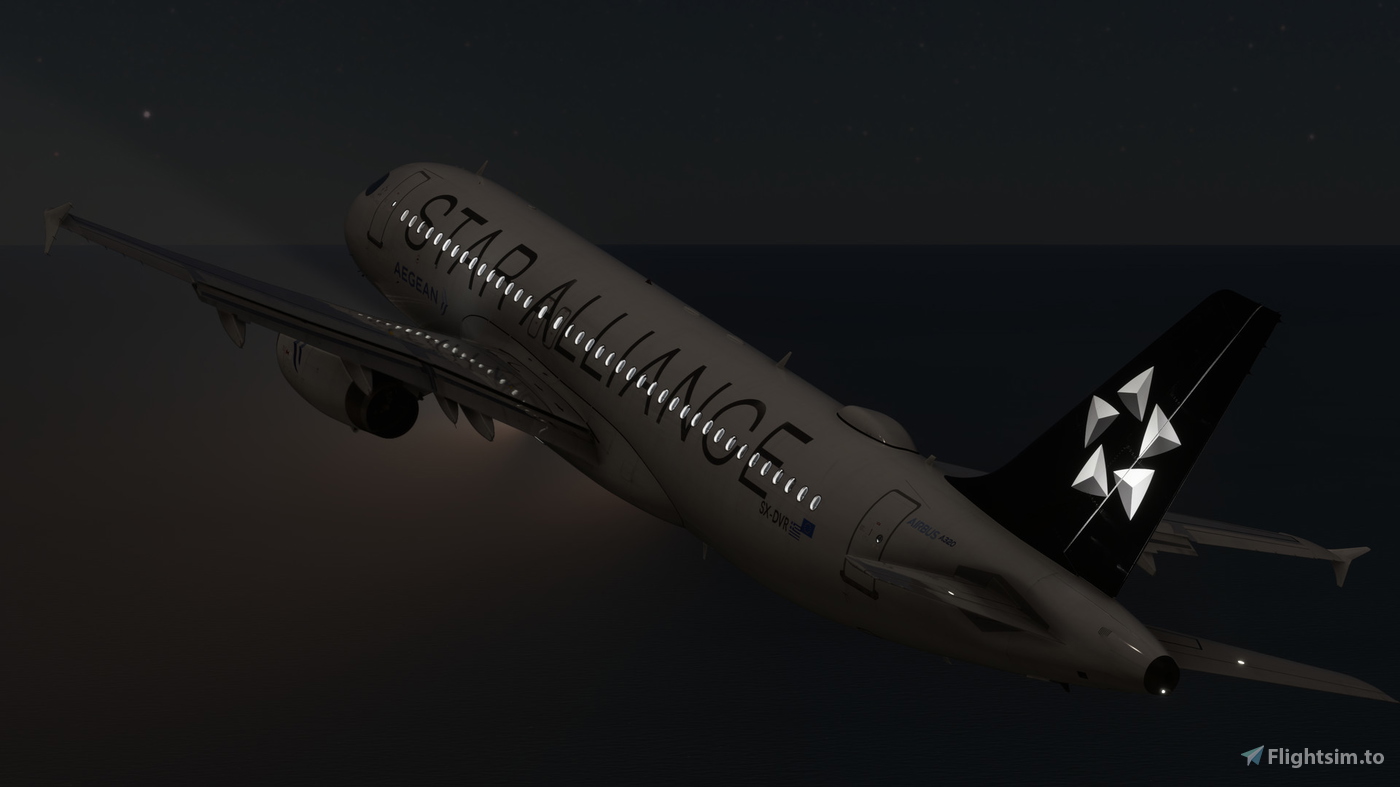 AEGEAN SX-DVR (star alliance) for Microsoft Flight Simulator | MSFS