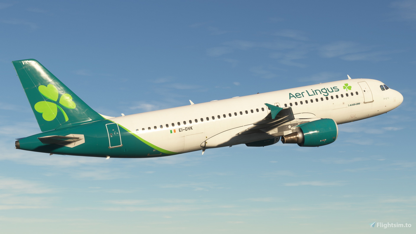 Aer Lingus | Pack | Fenixsim Airbus A320 v2 for Microsoft Flight ...