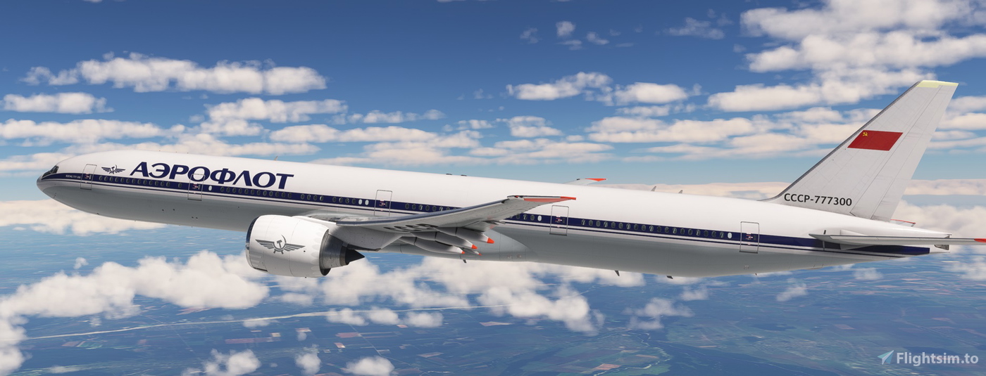 Aeroflot USSR 1980 Fiction Livery for Microsoft Flight Simulator | MSFS