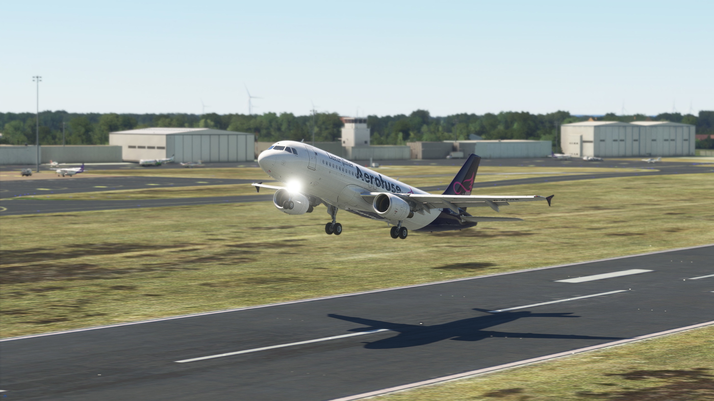 Fenix A320 │ Aerofuse Virtual Airlines "Luxuryliner" │ D-AFOB for ...