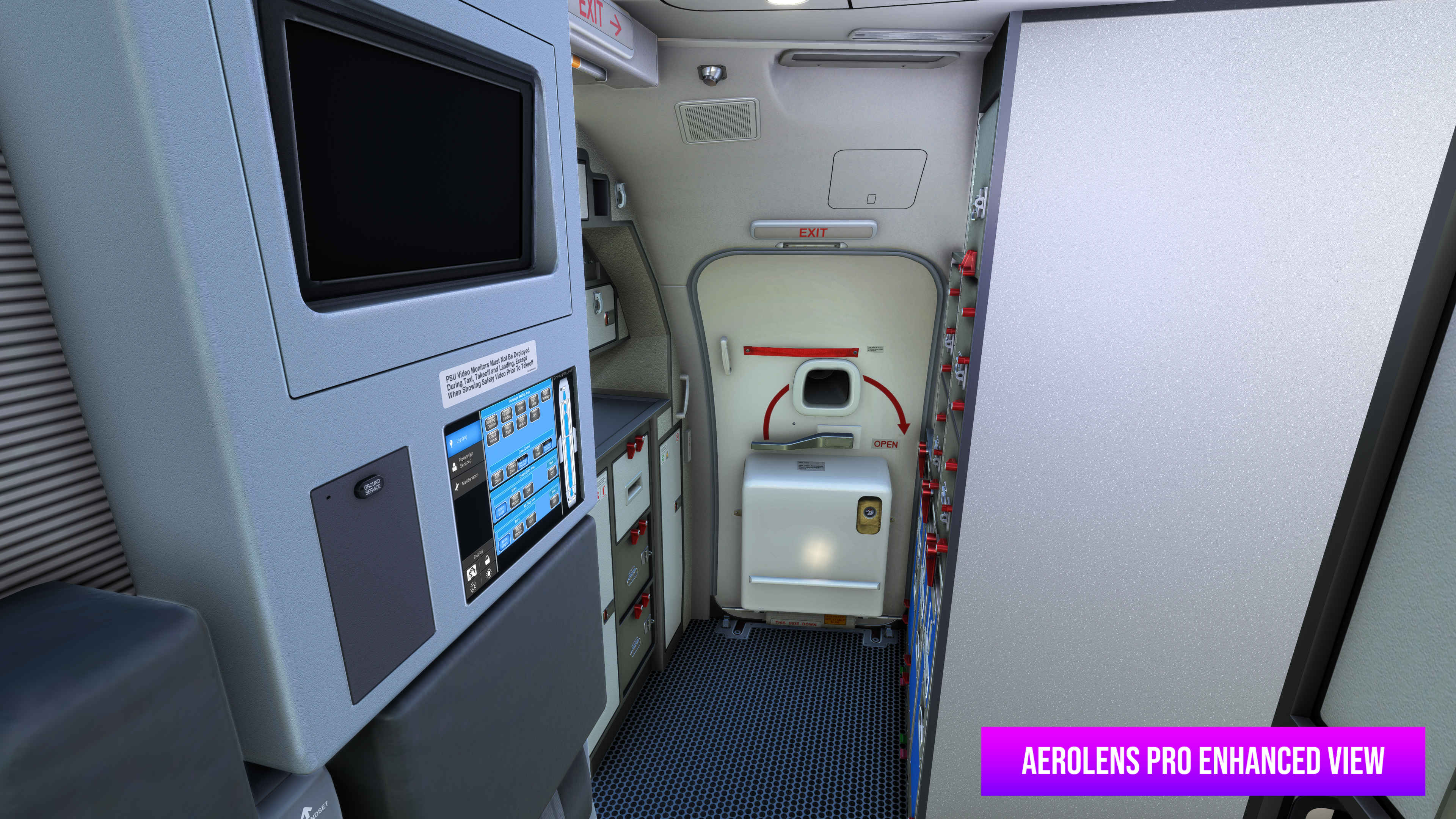 Flight Panels - AeroLens Pro Enhanced - iFly Boeing 737 Max 8 - Stream ...