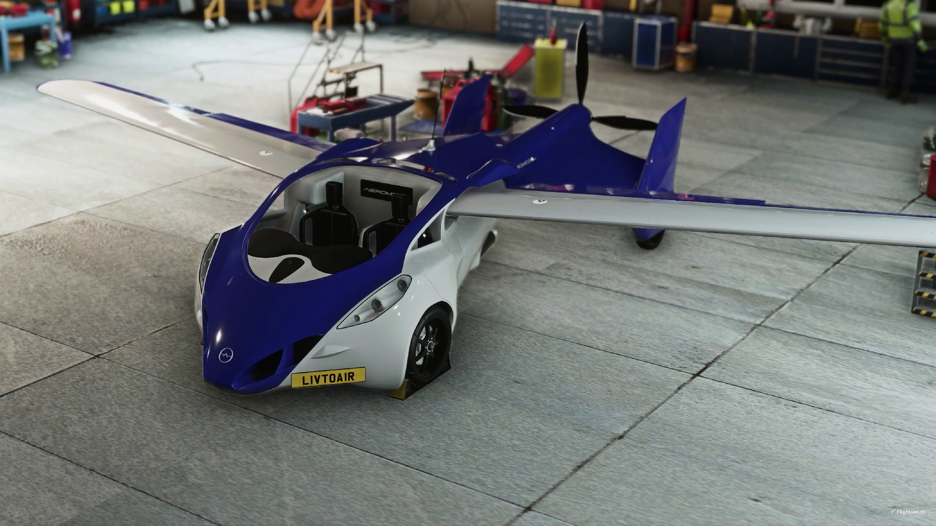 LivToAir - Aeromobil 3.0 for Microsoft Flight Simulator | MSFS