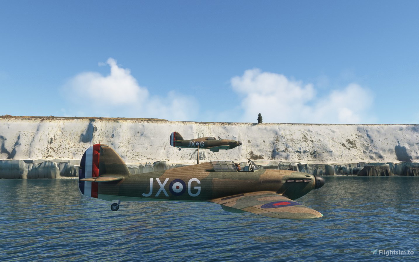 Aeroplane Heaven Hurricane JX-G of 1 Sqn RAF, Paul Richey, France, 1940 ...