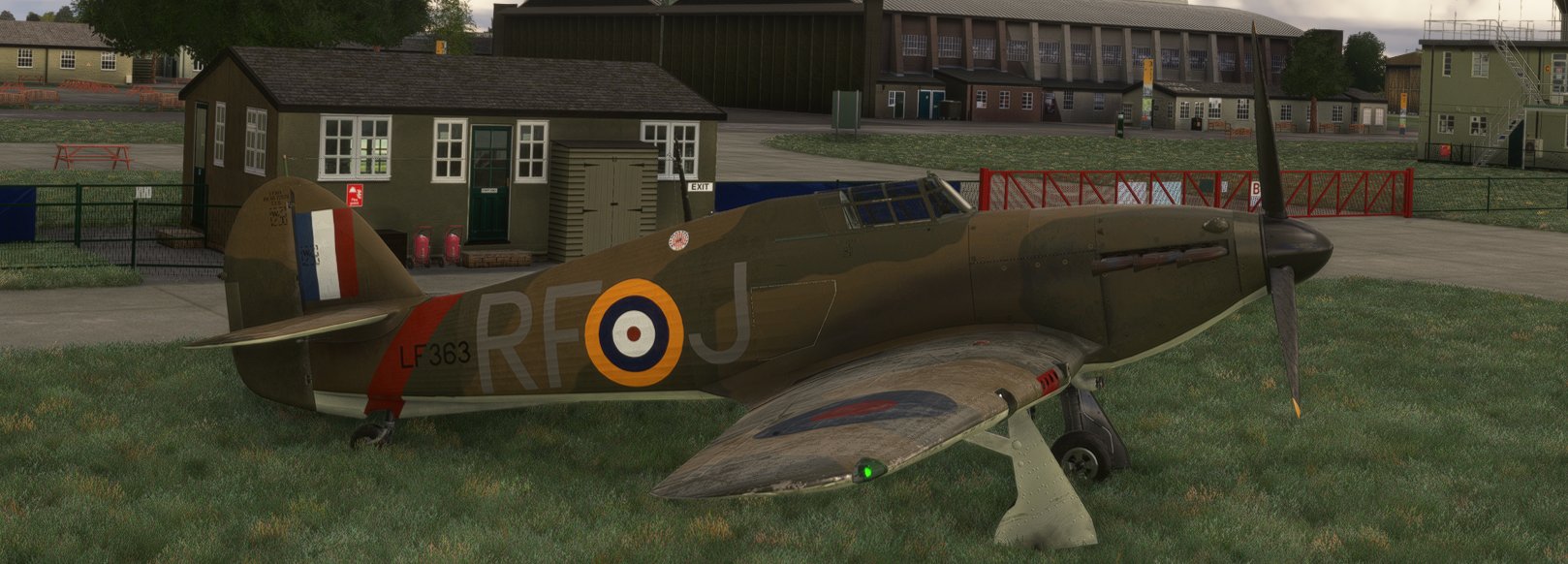 Aeroplane Heaven Hurricane livery of BBMF aircraft LF363, ‘RF-J ...