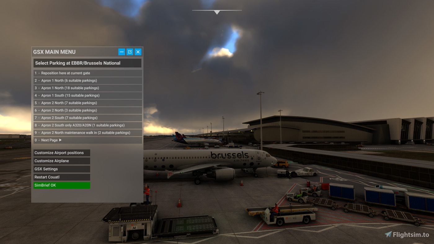 Aerosoft Brussels EBBR V2.2 GSX Pro for Microsoft Flight Simulator | MSFS