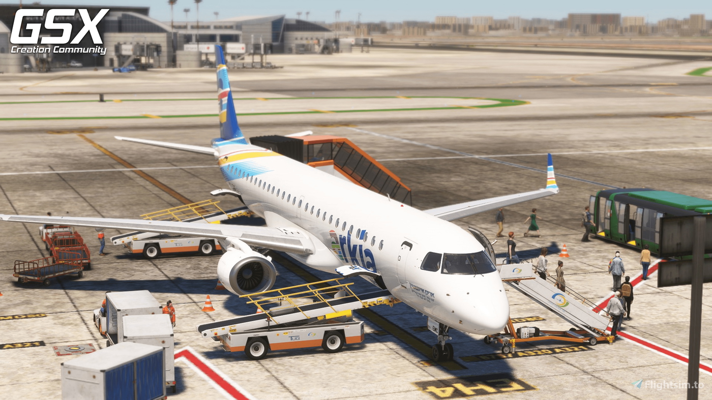 Aerosoft LLBG GSX Profile for Microsoft Flight Simulator | MSFS