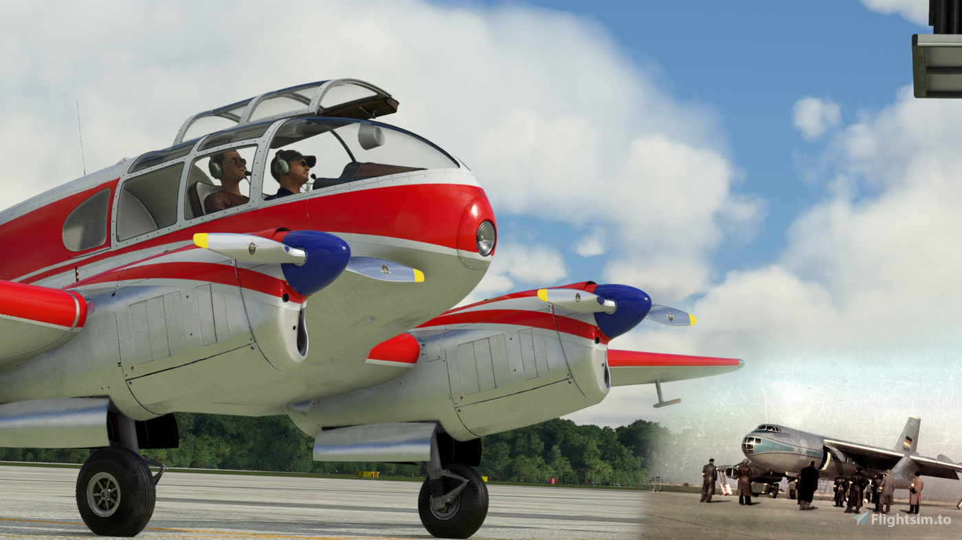 Aerovodochody Super Aero 45 S DM-ZZE des VEB Flugzeugwerke Dresden 1958 ...