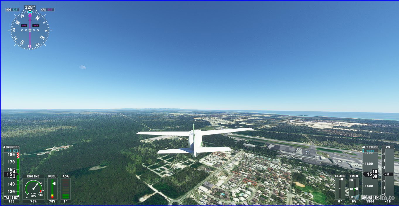 Aguadilla to Miami - The Mayan Idol for Microsoft Flight Simulator | MSFS