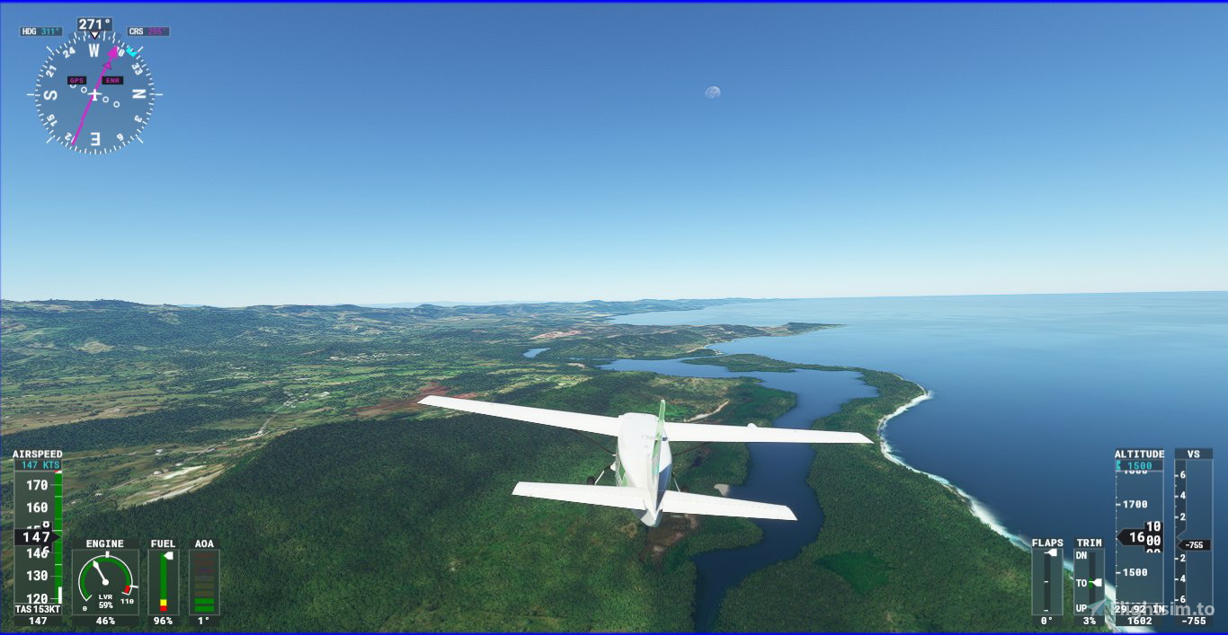 Aguadilla to Miami - The Mayan Idol for Microsoft Flight Simulator | MSFS