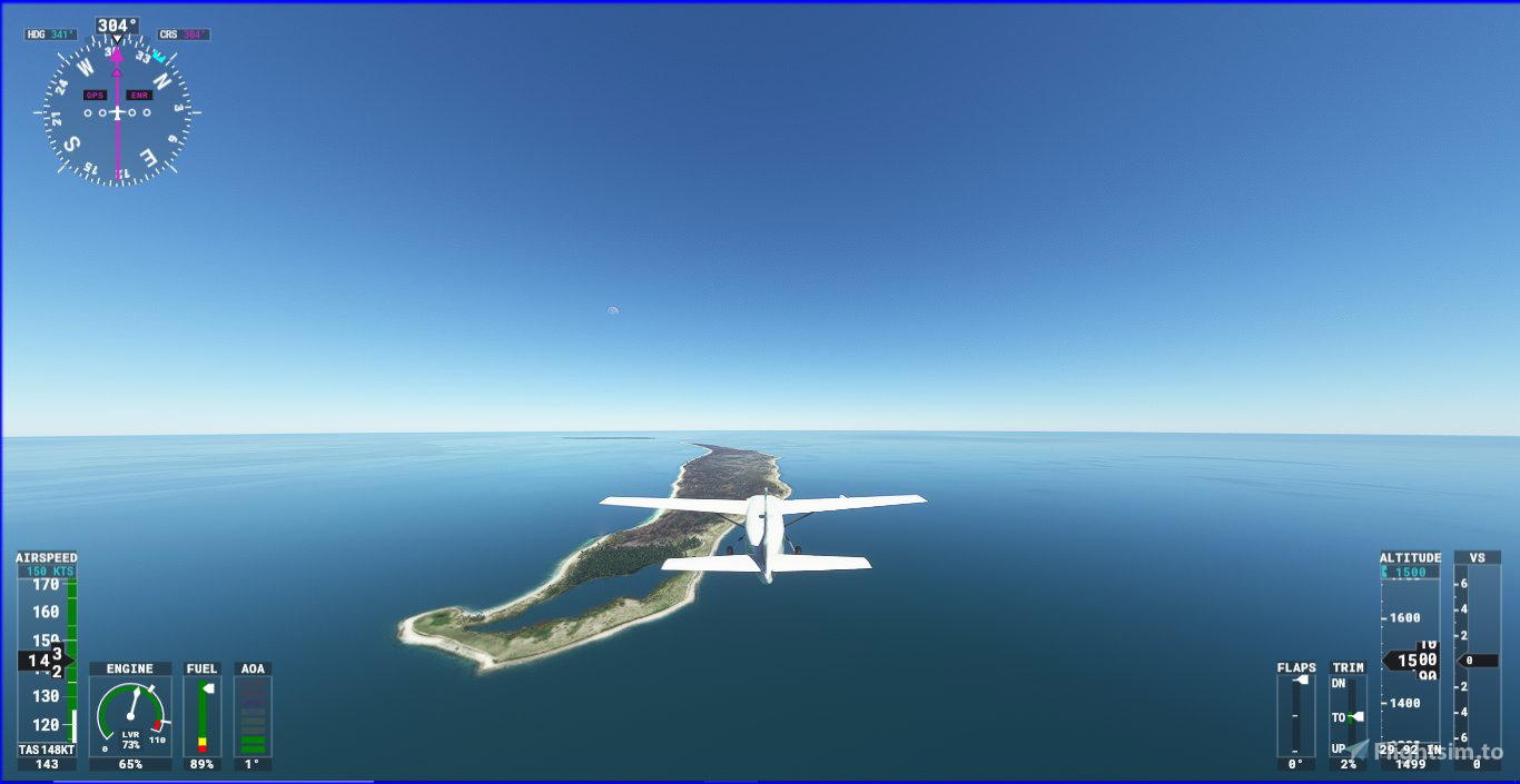 Aguadilla to Miami - The Mayan Idol for Microsoft Flight Simulator | MSFS