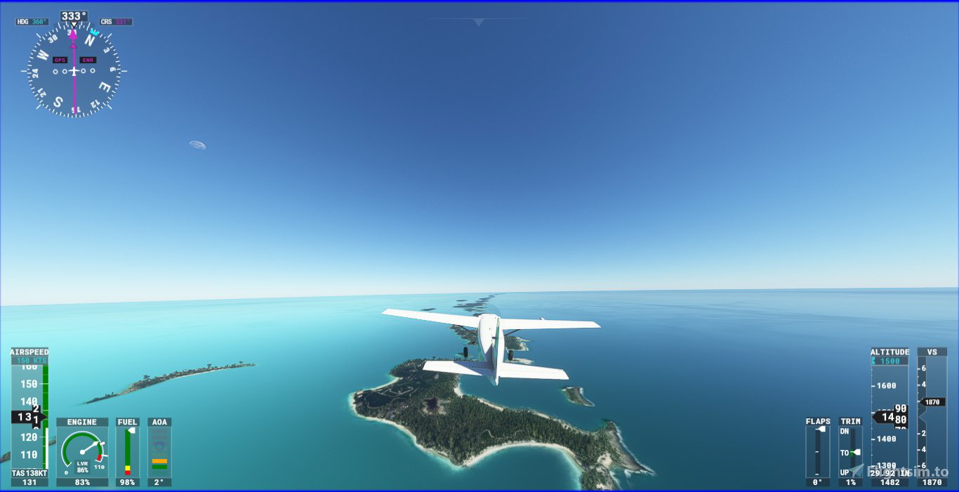 Aguadilla to Miami - The Mayan Idol for Microsoft Flight Simulator | MSFS