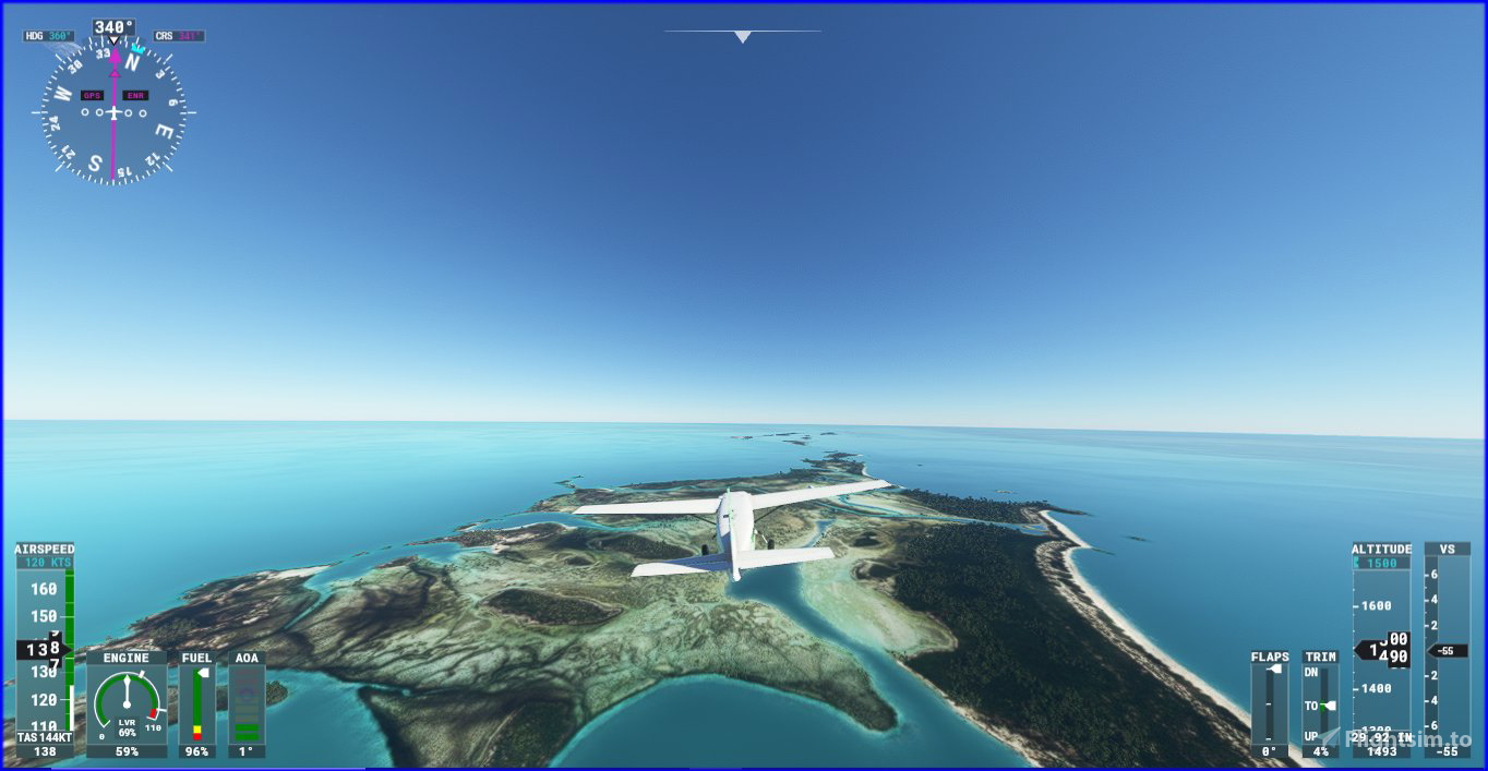 Aguadilla to Miami - The Mayan Idol for Microsoft Flight Simulator | MSFS