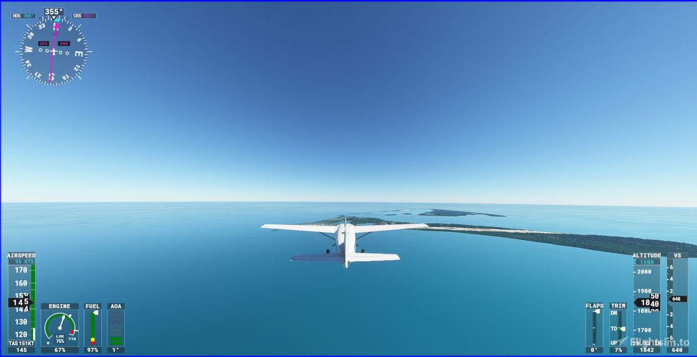 Aguadilla to Miami - The Mayan Idol for Microsoft Flight Simulator | MSFS