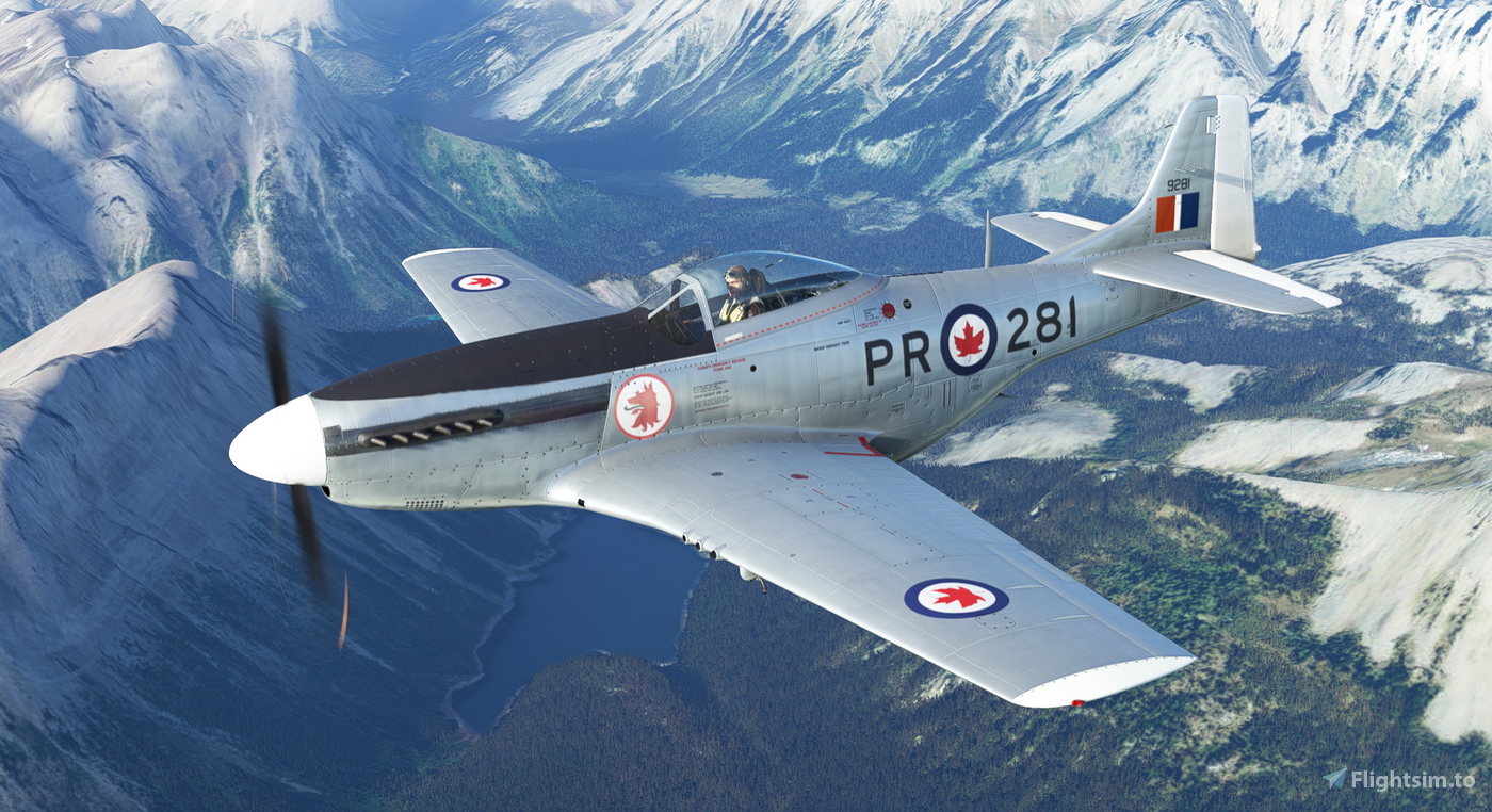 AH P-51D RCAF No. 403 Squadron "City of Calgary" for Microsoft Flight ...