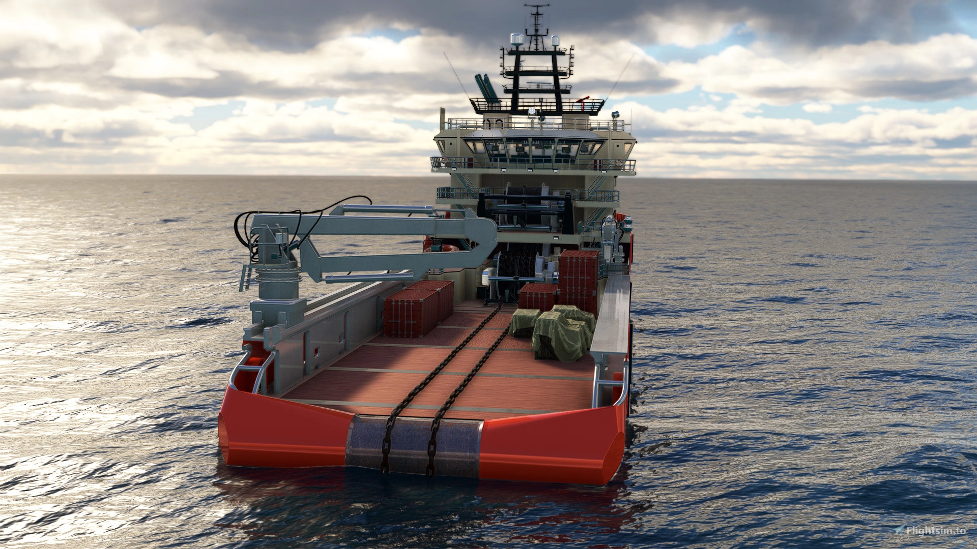 Marine RM - AHTS Havyard 842 for Microsoft Flight Simulator | MSFS