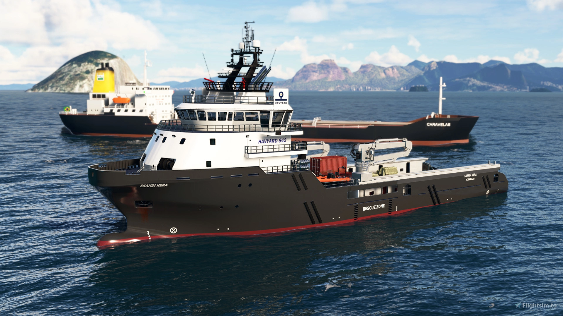 Marine RM - AHTS Havyard 842 for Microsoft Flight Simulator | MSFS