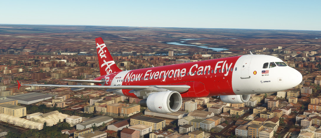 AIR ASIA A320CEO IAE SL のために Microsoft Flight Simulator | MSFS