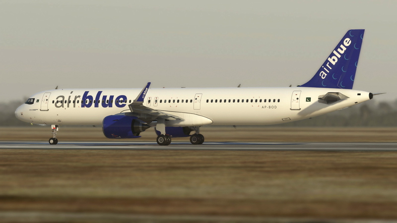 Air Blue (Pakistan) AP-BOD, AP-BOE | LatinVFR a321neo | 8K resolution ...