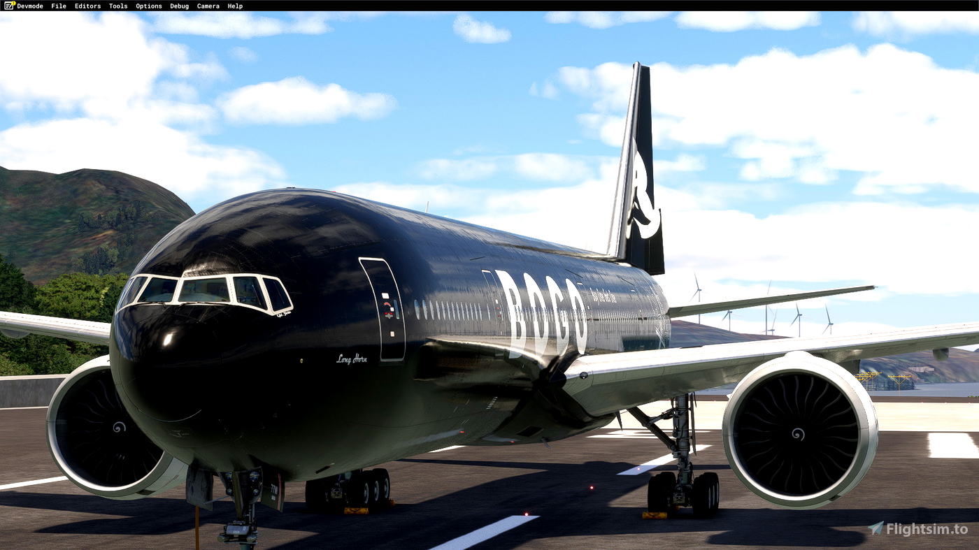 Air BOGO livery v1 for Microsoft Flight Simulator | MSFS
