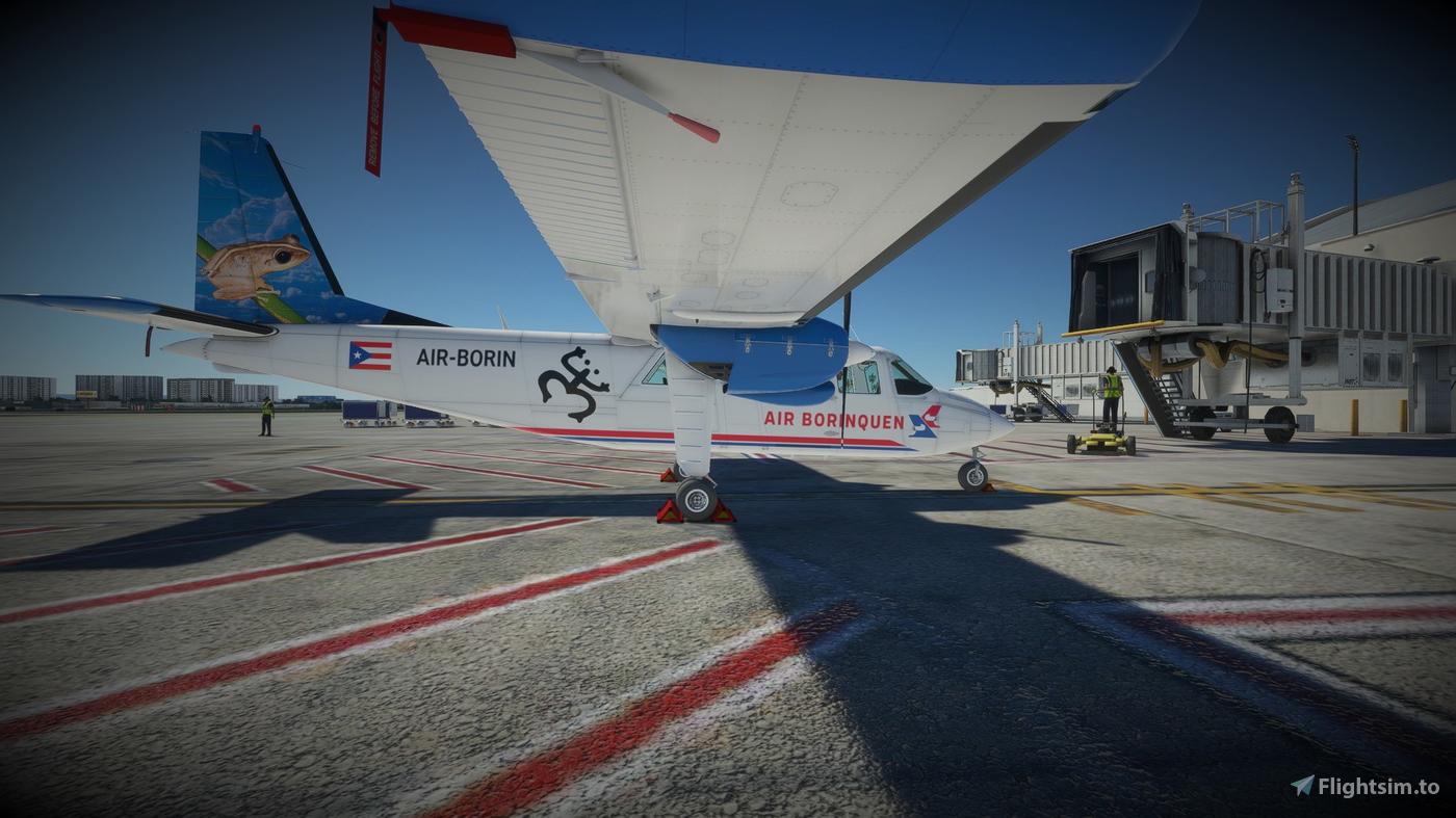 Air Borinquen Puerto Rico Virtual airliner livery for the Britten ...