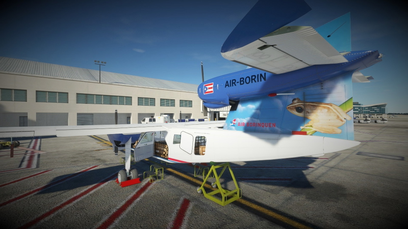 Air Borinquen Puerto Rico Virtual airliner livery for the Britten ...