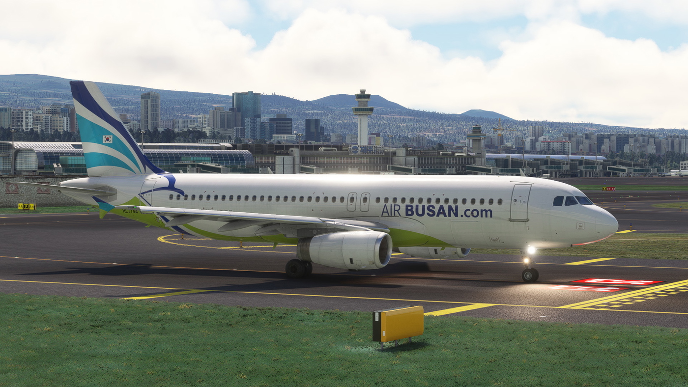 Air Busan HL7744 (with CABIN) - FENIX V2 A320 . IAE для Microsoft ...