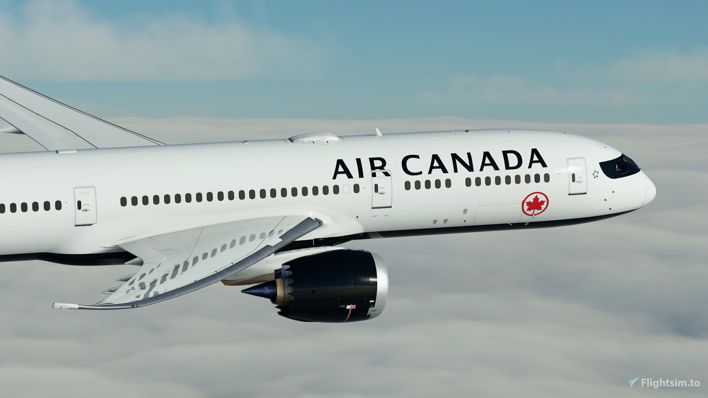 Air Canada C-FVLZ | Boeing 787-9 | (8K + 4K) for Microsoft Flight ...