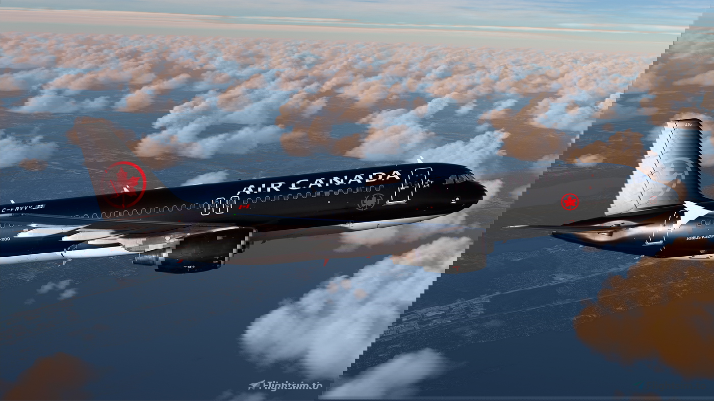 Air Canada Jetz A320 C-FNVV (8K) for Microsoft Flight Simulator | MSFS