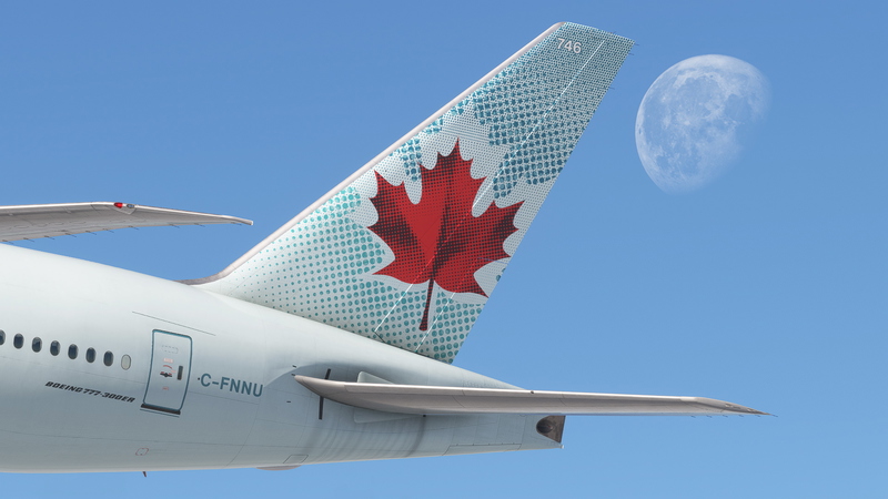Air Canada (Toothpaste - C-FIVM & -FNNU) - PMDG 777-300ER for Microsoft ...