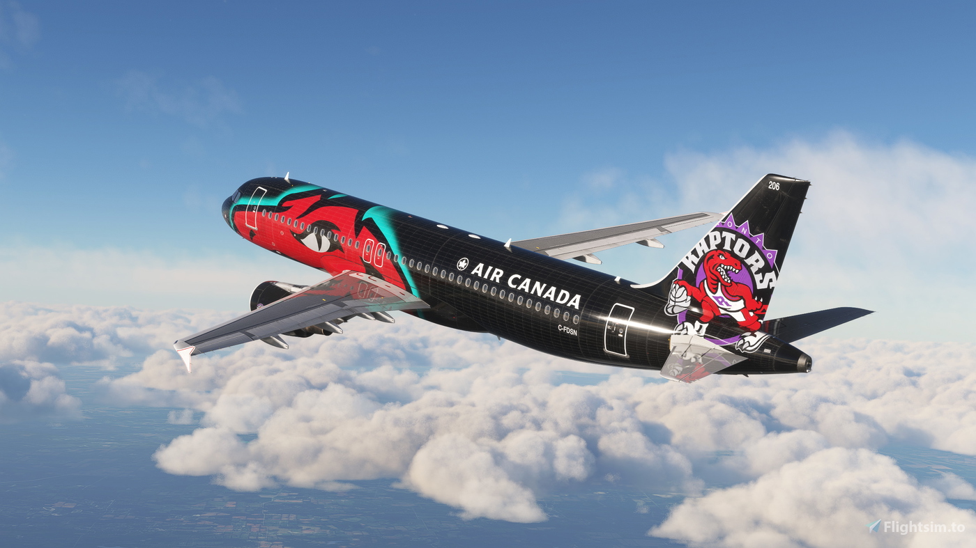 Air Canada ("Toronto Raptors") (C-FDSN) - Fenix A320 (V2) (CFM) for ...
