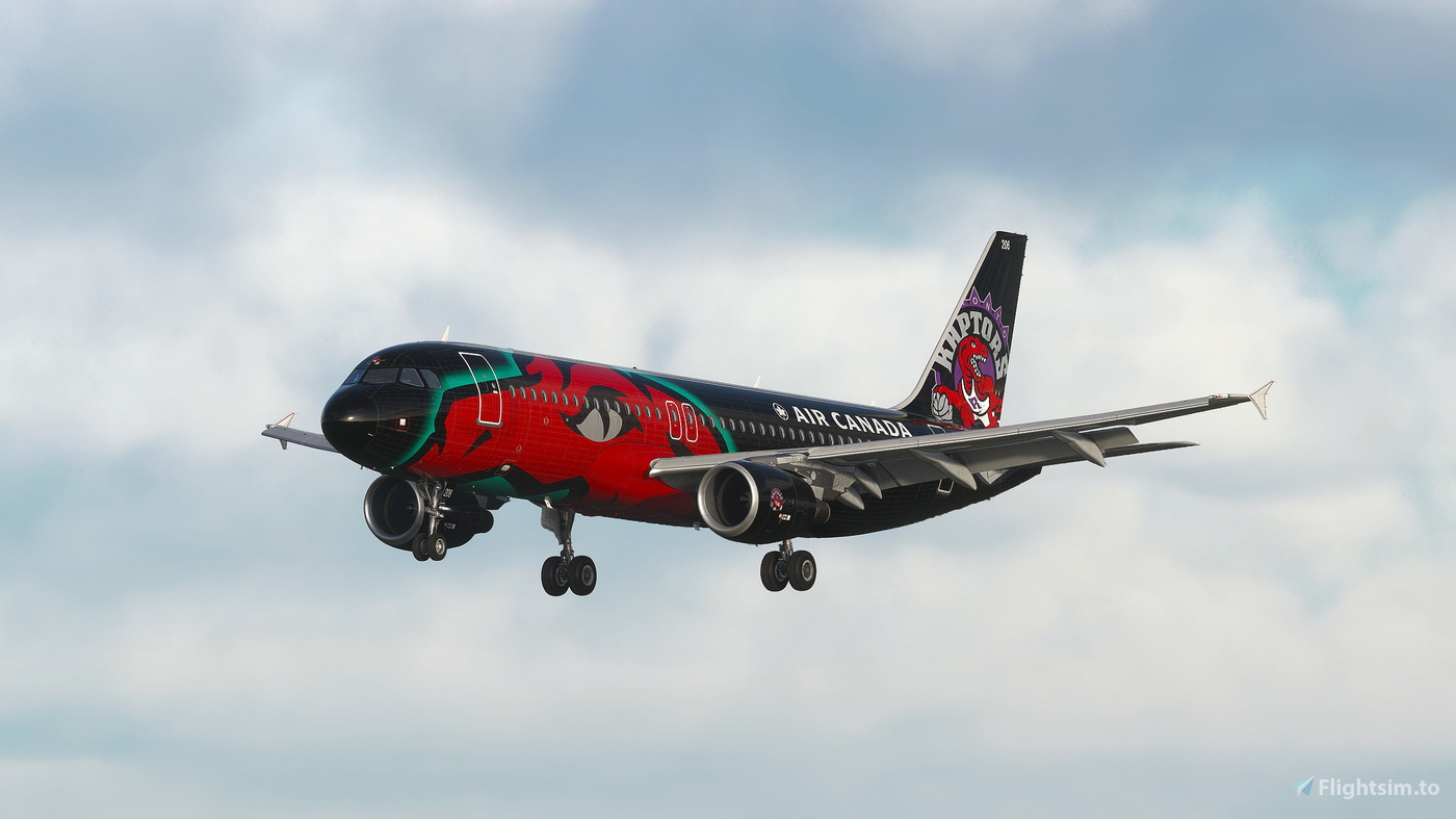 Air Canada ("Toronto Raptors") (C-FDSN) - Fenix A320 (V2) (CFM) for ...