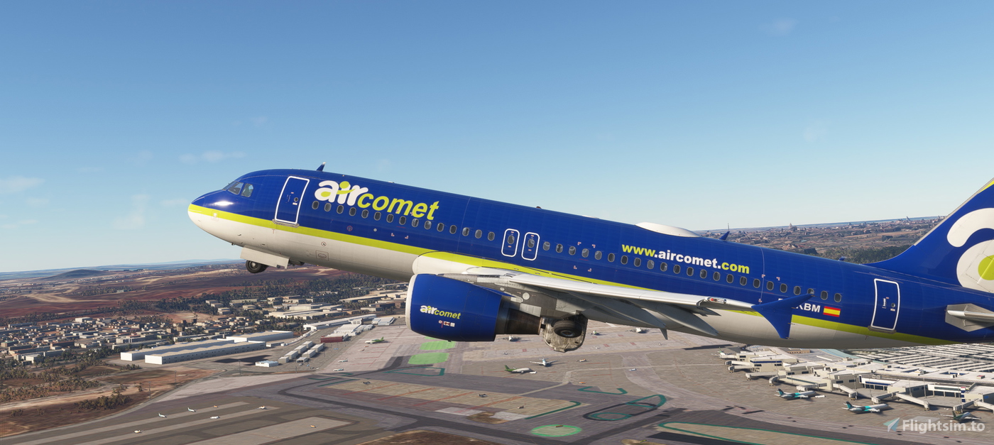 Air Comet EC-KBM | Fenixsim V2 for Microsoft Flight Simulator | MSFS