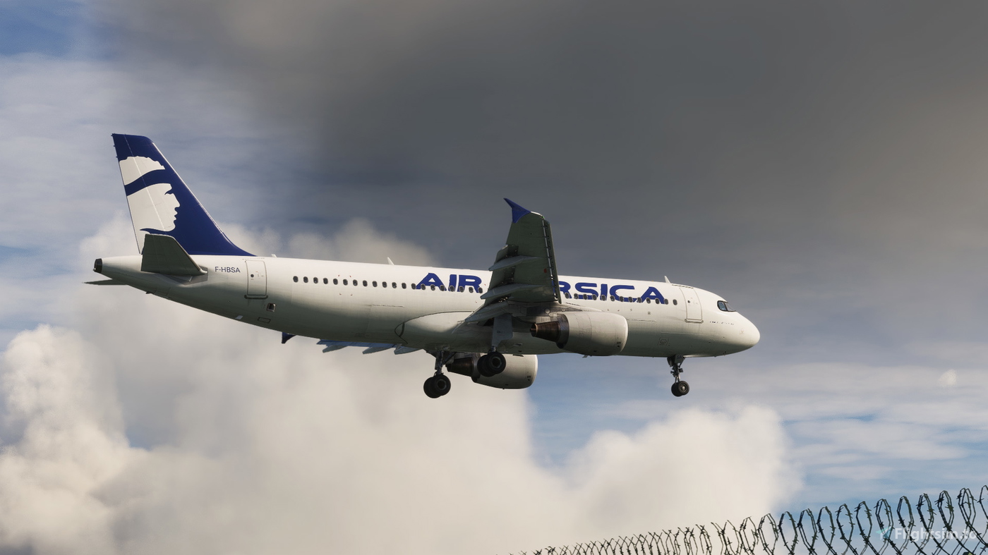 Air Corsica A320 F-HBEV and F-HBSA [raimbotrax][Fenix V2B2][8K] for Microsoft Flight Simulator ...