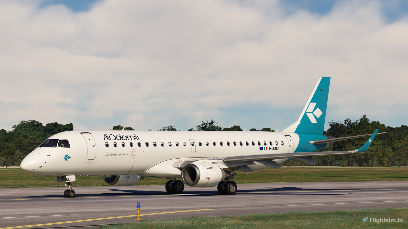 Air Dolomiti I-JEND | | FSS E190 | w/ Cabin Textures for Microsoft ...