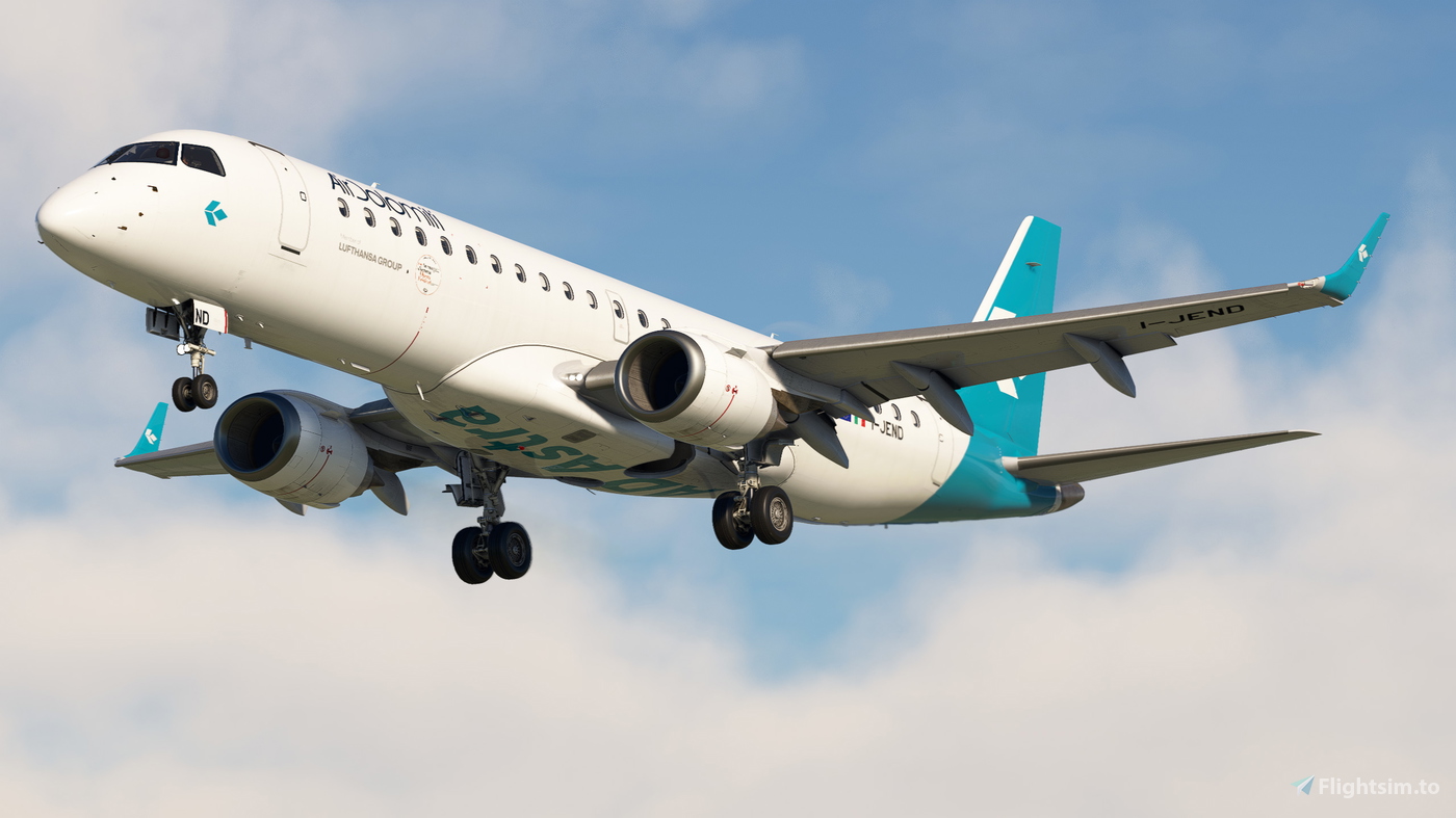 Air Dolomiti I-JEND | | FSS E190 | w/ Cabin Textures for Microsoft ...