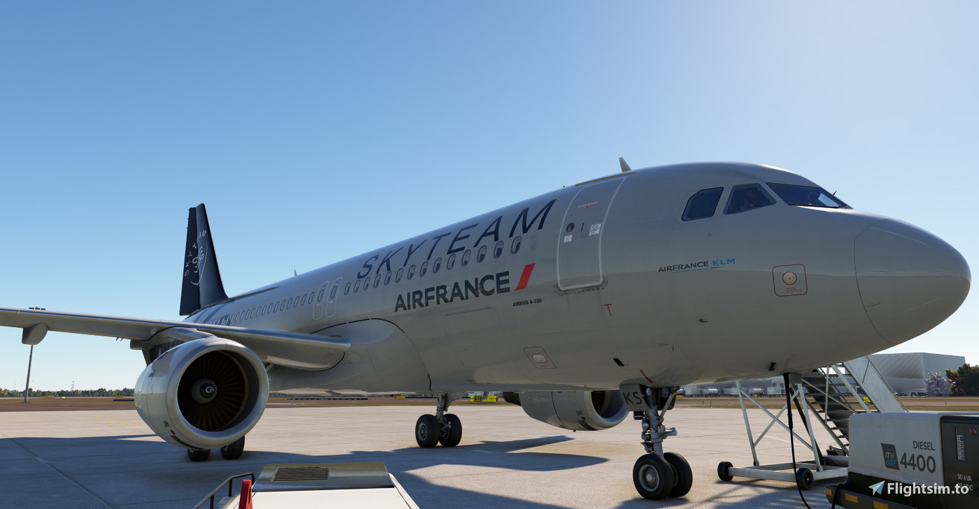 Air France Skyteam A320 (2012) FENIX V2B2 for Microsoft Flight ...