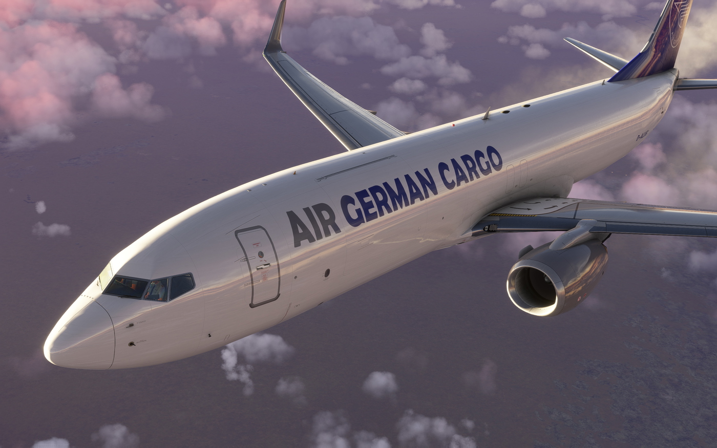 Air German Cargo Boeing 737-800BCF PMDG BW D-ALUG (Fictional) for ...