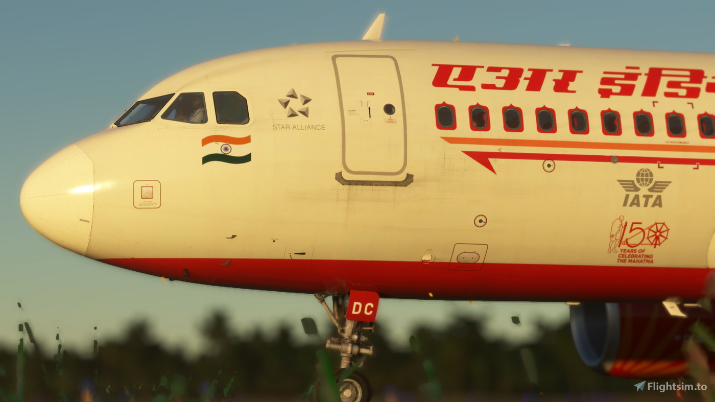 Air India Ultra-Realistic A320ceo Pack || Fenix V2 for Microsoft Flight Simulator | MSFS