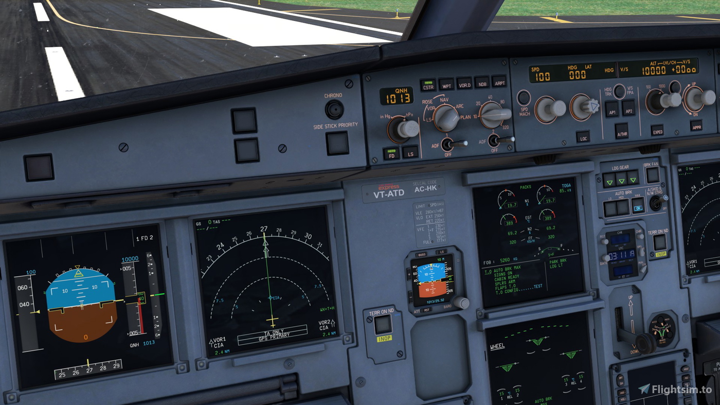 inibuilds _Air India Express A320neo "VT-ATD" [4K]_AJRAKH Tail Design ...